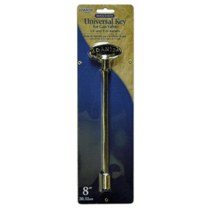 Universal Gas Valve Key – Brass (Multiple Lengths, Carded and Bulk ...